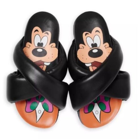 Disney | Shoes | Goofys 9th Anniversary Adult Disney Slides | Poshmark